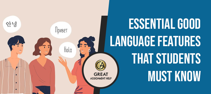 Essential good language features that students must know