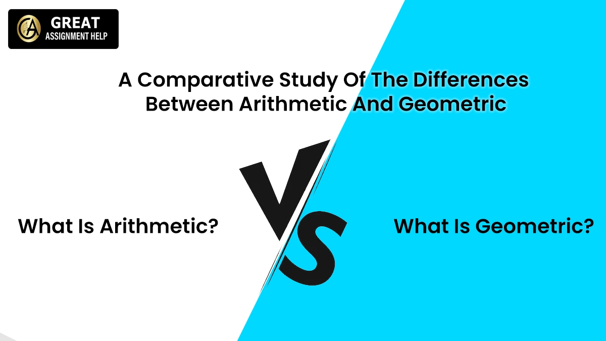 Arithmetic Vs Geometric Common Differences