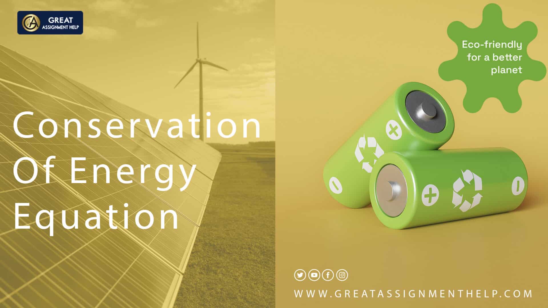 Conservation Of Energy Equation